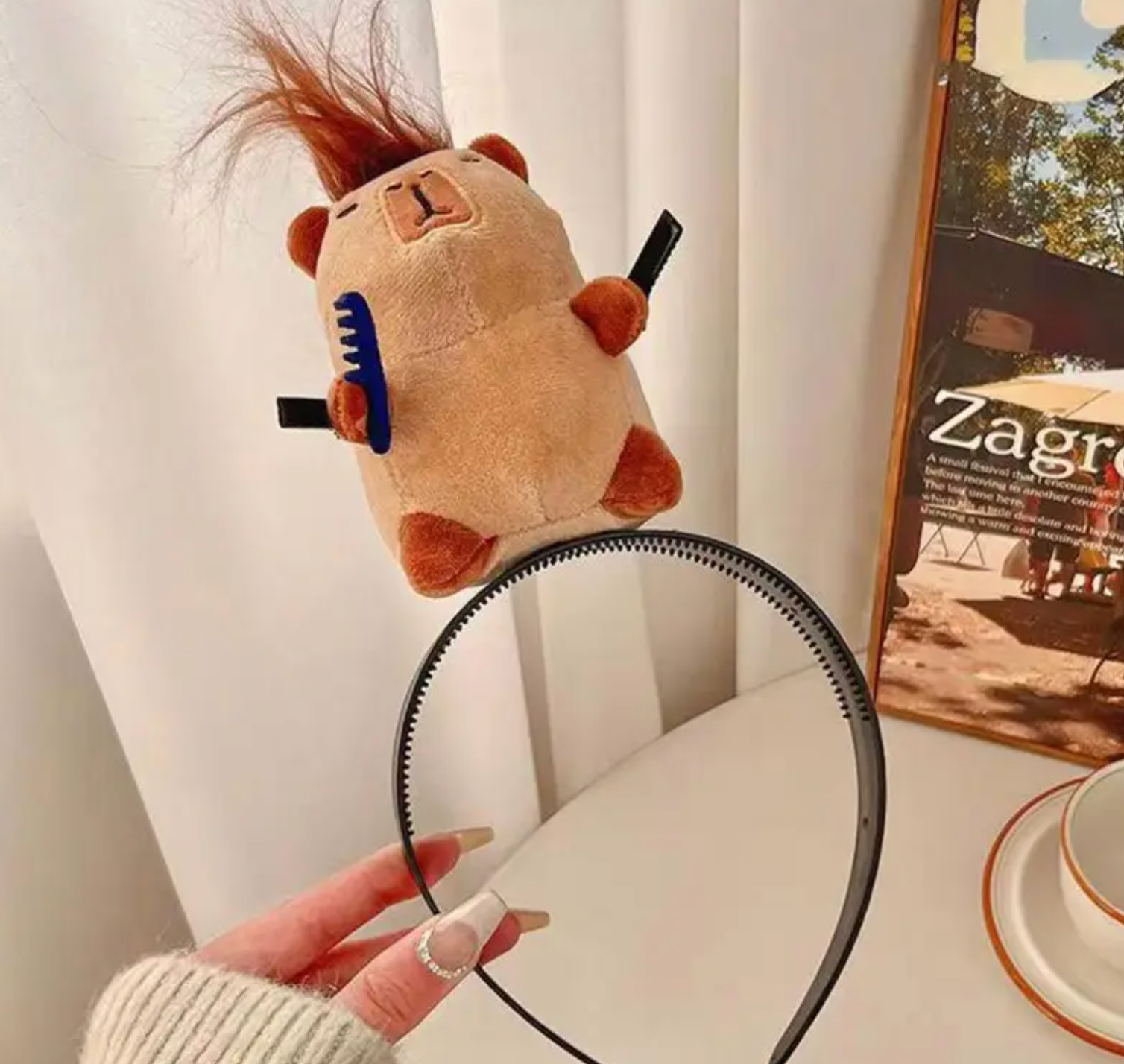 Capybara Hair Style Headband | Tucy